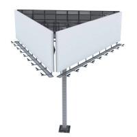 China Advertising Billboard Galvanized Steel Structures 400MPa Strength for sale