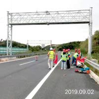 China Large Scale Q345 Galvanized Steel Frame For Traffic Facilities for sale