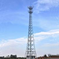 China 3 Or 4 Legged Telecom Steel Tower Lattice Antenna Customized for sale