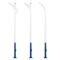 China Powder Coating Q235 Galvanised Street Light Pole One Arm ODM for sale