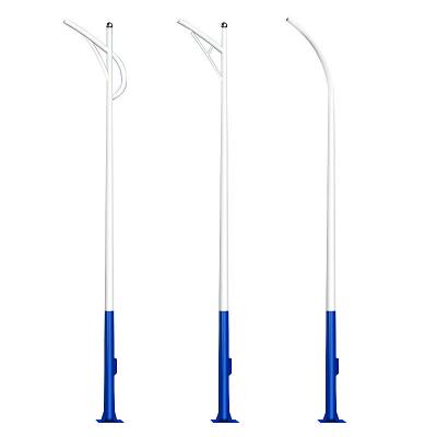 China Powder Coating Q235 Galvanised Street Light Pole One Arm ODM for sale