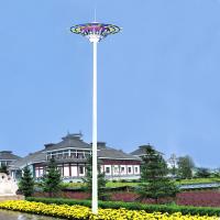 China Low Carbon Weldable Galvanised Street Light Pole ASTM A36 for sale