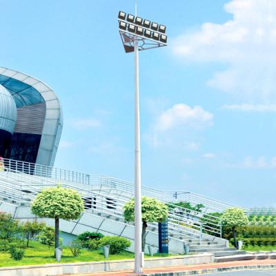 China Galvanized Steel Stadium Lighting Tower 15-35m ODM High Mast Light Pole for sale