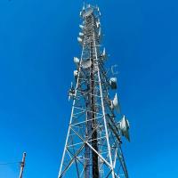 China Galvanized Tubular Lattice Steel Towers  Telecom Antenna for sale