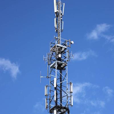 China Outdoor Telecom Steel Tower for Cell Phone Communication for sale