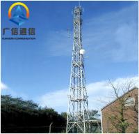 China Galvanized Steel GSM 5G Communication Tower 30m Height for sale