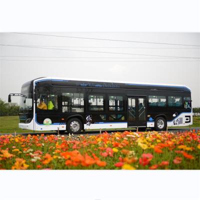 China 12m Pure Electric Bus Low Entry Inner City Bus Long Distance 46 Seater. for sale
