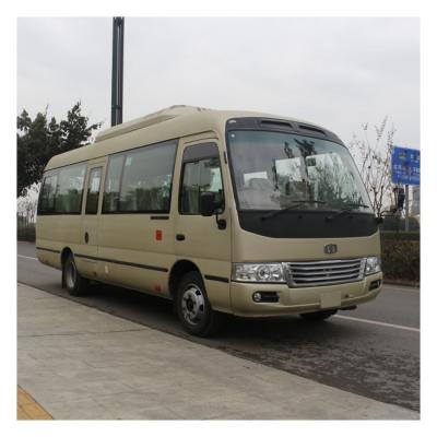 China 7m Diesel Coaster Bus 25 Seater Manual 5 Gears for Public Transportation for sale