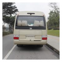 China 7m Diesel Coaster Bus with 26 Seater Capacity and Leaf Spring Suspension Powered by Yuchai Engine for sale