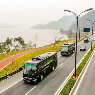 China 45 Seats Travel Diesel Coach With Fire Extinguisher 110km/H for sale