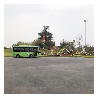 China 69km/H Zero Emission Electric Mini Bus Passenger Capacity 35 for sale