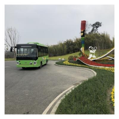 China New Energy 35 Passenger ZEV Bus with 122.2 kWh Battery and Suspension Leaf Spring for sale