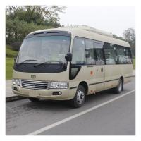 China ZEV Bus 7m Diesel Coaster Bus with 22-26 Seats Manual 5 Gears Forward and 14000 Kcal/H AC for sale