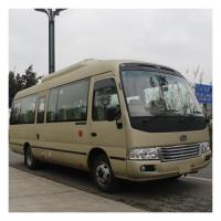 China 6m Diesel Coaster Bus with 19 Seats Euro 4 and Manual 5 Speed Transmission for sale