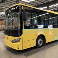 China Two Doors 8m Urban Battery Electric Buses with 198.4kwh Battery Power 29 Seats and LHD Steering for sale