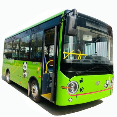 China Small City Transport Electric Mini Buses 12 Seater 6.6m With Fire Distinguisher for sale