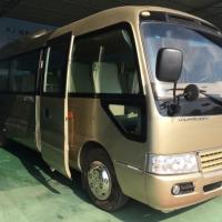 China 8m Diesel Coaster Buses 19 Seats With AC LHD RHD Top Speed 100km/H for sale