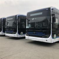 China 12 Meters PMSM Fast Charge Electric Bus with 650KM Mileage for sale
