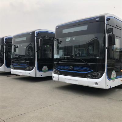 China 12 Meters PMSM Fast Charge Electric Bus with 650KM Mileage for sale