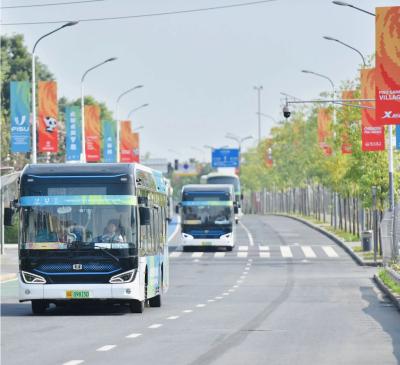 China EV 30 Seats City To City Bus With 350kwh Drive Range 650km for sale