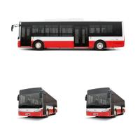 China New Energy Bus Electric City Buses 10.5m Low Floor Entry 30 Passenger seats. for sale
