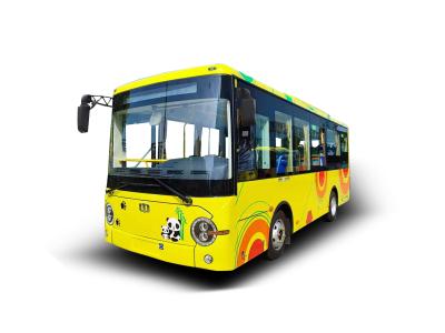 China 6.6m 24 Seater Battery Electric Buses with Automatic Transmission for Urban Transport for sale