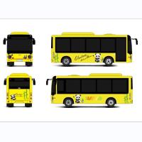 China 6m Electric Mini Buses Public Transport Bus 14 Seater With air condition. for sale