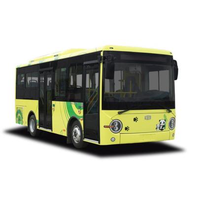 China 7.7m Diesel Engine Bus 25 Seater with Air Brake and Rear Engine for Inner City Transport for sale