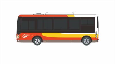 China 10.5m Electric City Bus with 30 Seater Capacity and 268kwh Battery for Urban Public Transportation for sale