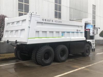 China 110 Ton Payload Electric Mining Truck with 528kWh LFP Battery for Zero Emission Autonomous Haulage for sale