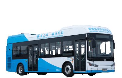 China 27-Seat Hydrogen Fuel Cell City Bus 10.5m LHD Zero Emission for sale