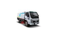 China New Energy 7T Washing Sweeper Sanitation Vehicle with Zero Emission 2.2 m³ Water Tank and 300 km Endurance Mileage for sale