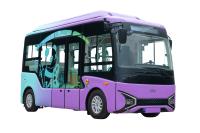 China 11 Seater Electric Mini Buses with 80kWh Battery and Automatic Transmission for Urban Transportation for sale