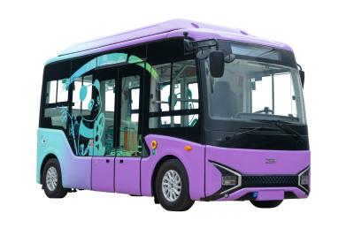 China 11 Seater Electric Mini Buses with 80kWh Battery and Automatic Transmission for Urban Transportation for sale