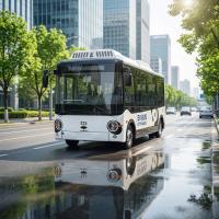 China 5.9m 14 Seater Electric Mini Buses EV Bus Commercial City Bus New Energy Van for sale
