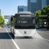 China 5.9m Electric Mini Buses Electric Van 14 Seater Passenger Bus For Public Transit. for sale