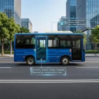 China 5.9M 14 seater Battery Electric City Bus Pure Electric Vehicle for public transit bus to downtown. for sale