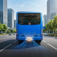 China 5.9M 14 seater Battery Electric City Bus Pure Electric Vehicle for public transit bus to downtown. for sale