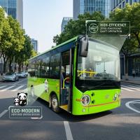 China 6m Zev Ev Minibus 15 Seater Mini Bus For Public Transit Service for sale