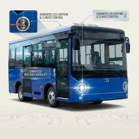 China 6m 16 Seat Pure Electric Bus with 95.25 kWh Battery and 180km Range for Public Transportation for sale