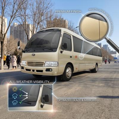 China 6m 19 Seats Zev Bus LHD Energy Retrieve Pure Electric Mini Bus 89.7 Kwh for sale