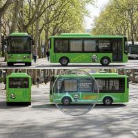 China 6m Pure Electric Bus EV Mini Bus 16 Seats Driving Range 180km. for sale