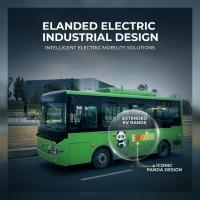 China LHD 6.6m Pure Electric Bus E-Bus With Floor Cover Flash Charging for sale