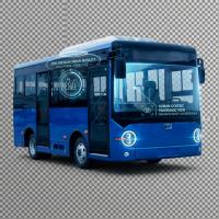 China 6.6m Length 16 Seater Pure Electric Bus with 180km Range for Urban Public Transport for sale