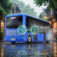 China 6.6m Pure Electric Buses Mini City Bus Zero Buses For Public Transportation 16 Seat for sale