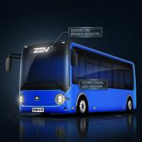 China 6.6m Length 16 Seater Pure Electric Bus with 180km Range for Urban Public Transport for sale