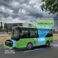China LHD 6.6m Pure Electric Bus E-Bus With Floor Cover Flash Charging for sale
