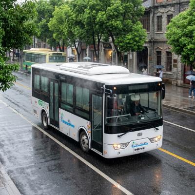 China 6.6m 16 Seats LHD Electric Mini Bus Electronic Bus for Urban City Public Transportation for sale