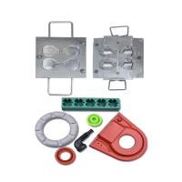 China Custom Shapes Silicone Rubber Parts Non Standanrd With 20-90 Shore Hardness for sale