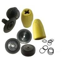 China Custom Injection Molded Rubber Parts , Silicone Rubber Parts Manufacturing for sale